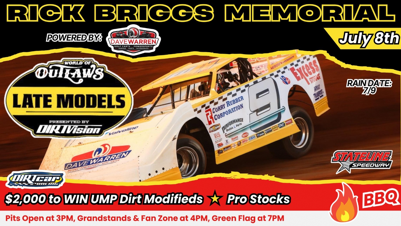 Stateline Speedway - Busti, NY - Schedule