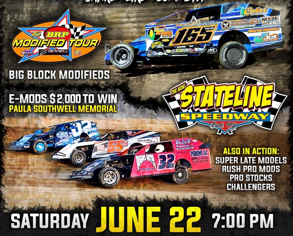 Stateline Speedway - Busti, NY - Triple Header at Stateline Saturday ...