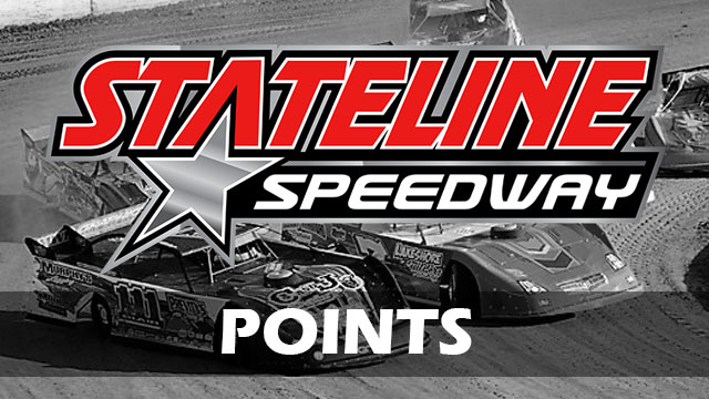 Stateline Speedway Points Standings